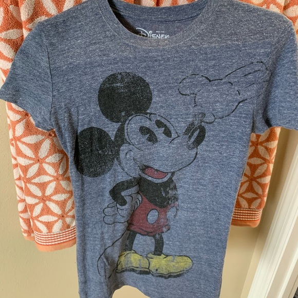 Disney | Tops | Disney Mickey Mouse Relaxed Tshirt Xs | Poshmark